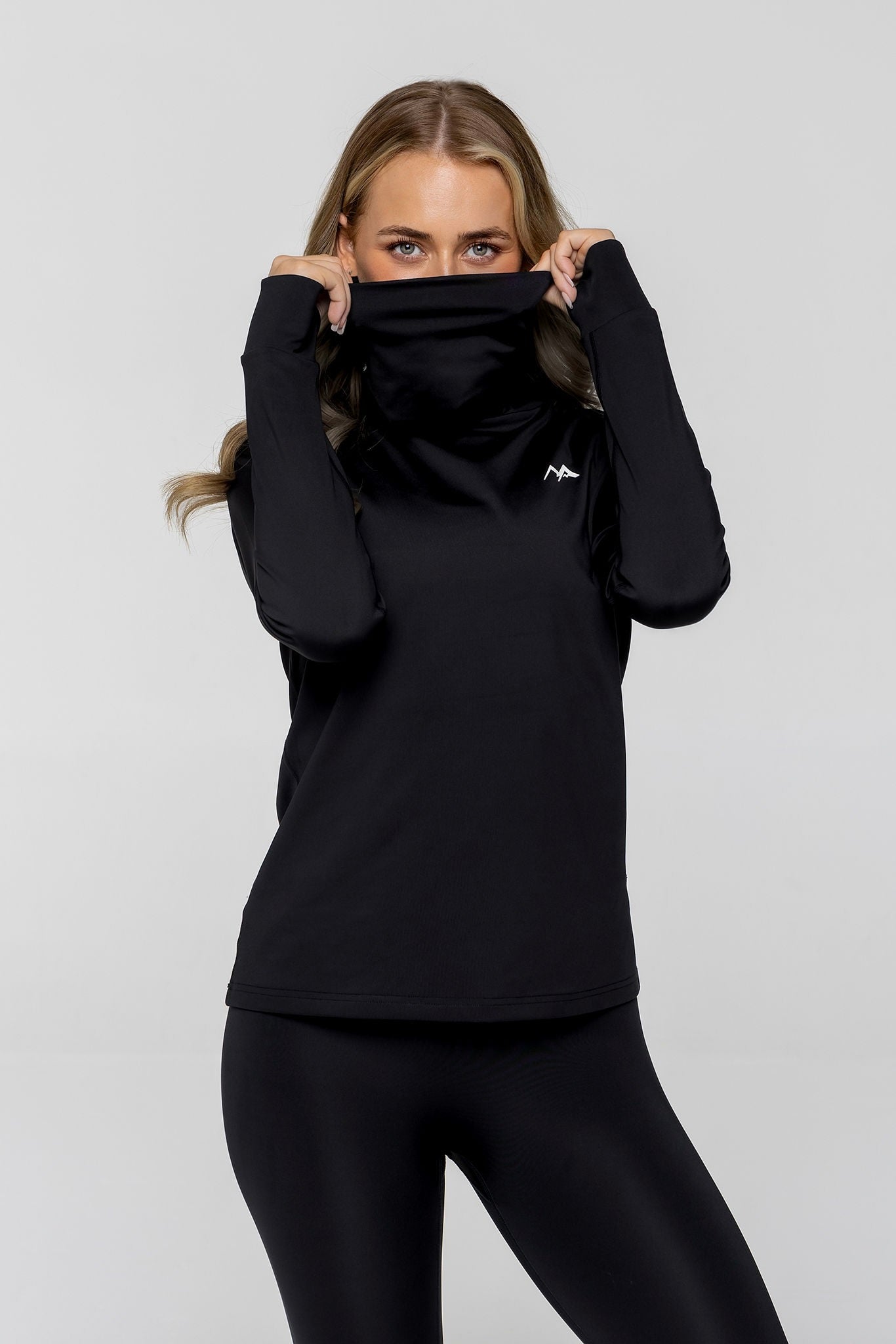 Women's Thermal Base Layer Top Black - Arctic Eco-Sno