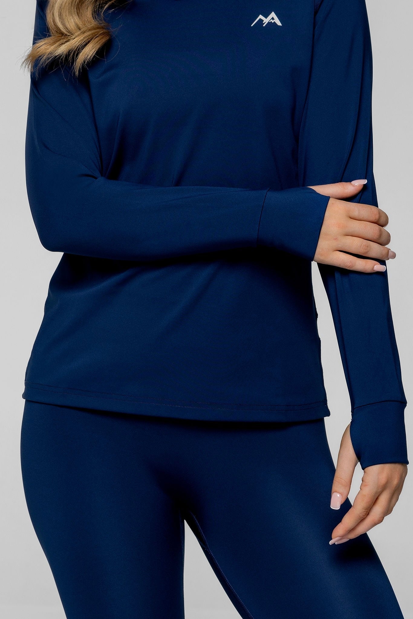Women's Base Layer Top Night Sky Navy - Arctic Eco-Sno