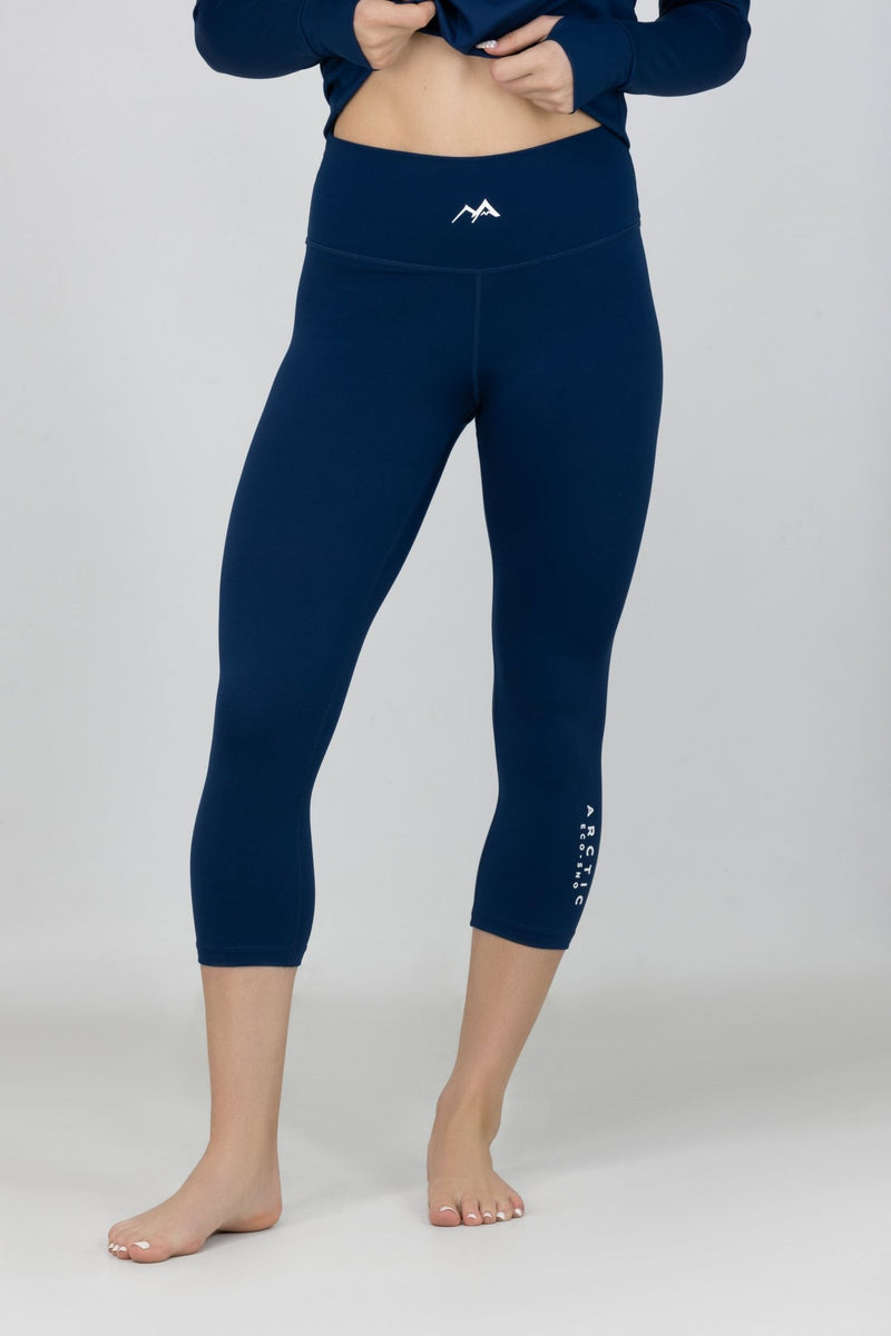 Women's Base Layer Leggings Night Sky Navy - Arctic Eco-Sno